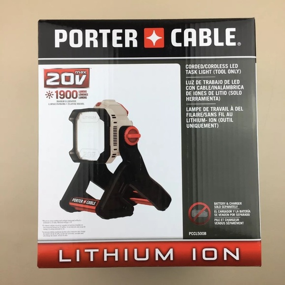 Other | Porter Cable Led Task Work Spot Light 2v Max New | Poshmark